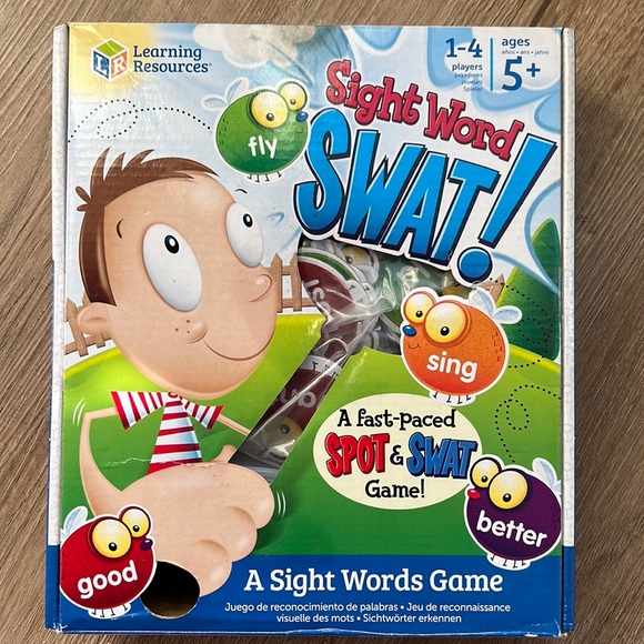 Toys | Learning Resources Sight Word Swat Childrens Game For Ages 5 ...